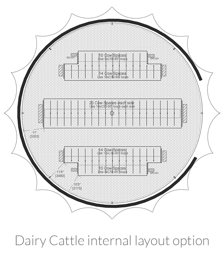 Roundhouse Building Solutions - Dairy Cattle